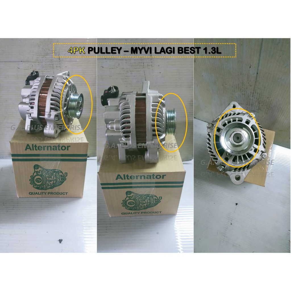 Alternator Myvi Lagi Best 1.3 & 1.5L (2011-2014) 2nd Gen. / Alza 1.5L ...