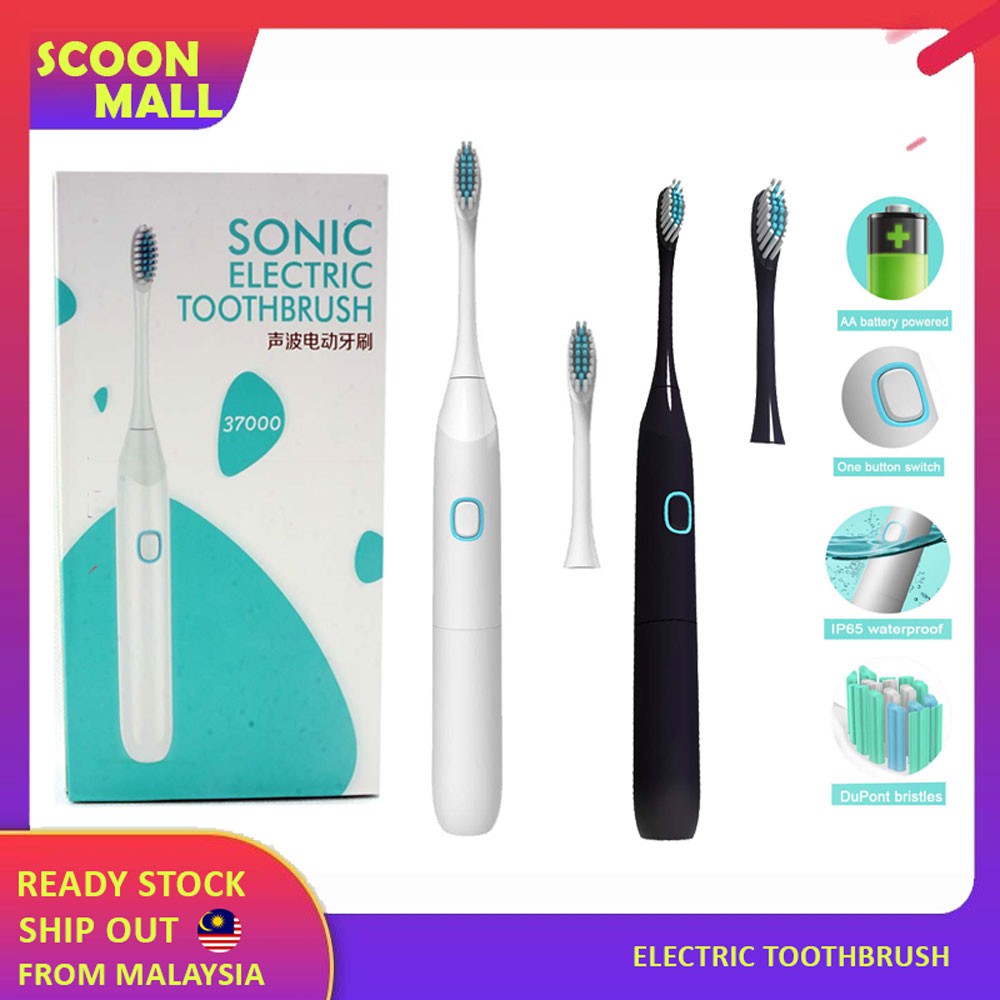 🔥🔥🔥Ready Stock🔥🔥🔥SCOON Waterproof Sonic Electric Toothbrush Ultrasonic ...