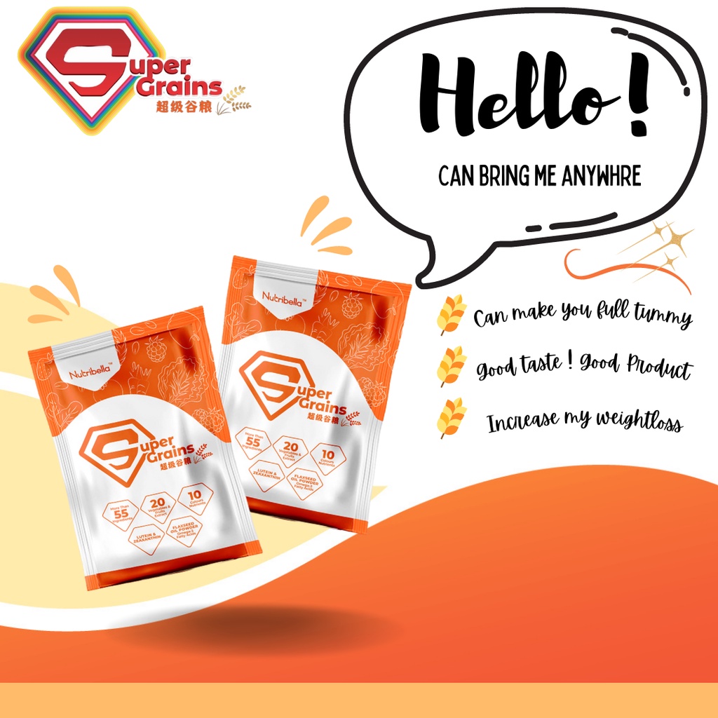 Nutribella Super Grains [Sachet] 25g | Shopee Malaysia