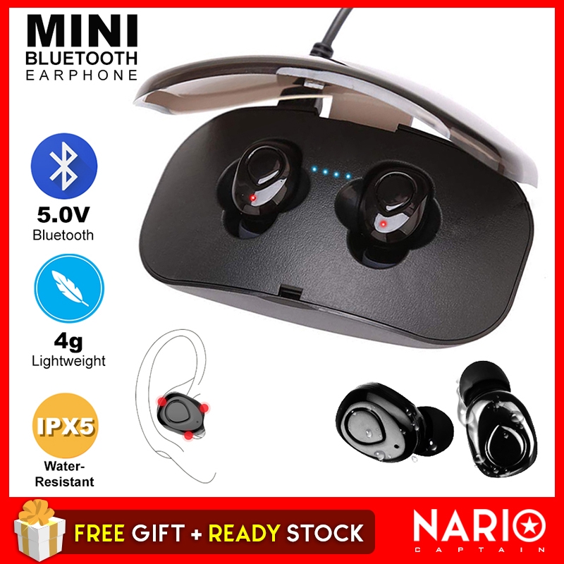 NARIO [ CLEAR STOCK ] Mini Sukan Ipx5 Wireless Fon Telinga Fon Telinga ...