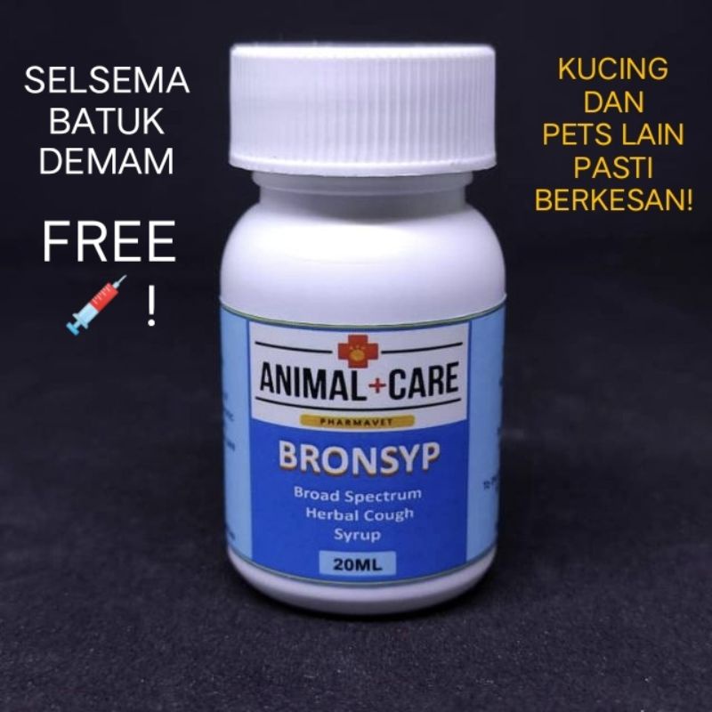 Selsema kucing dan batuk KUCING FREE syringe (20ML) | Shopee Malaysia
