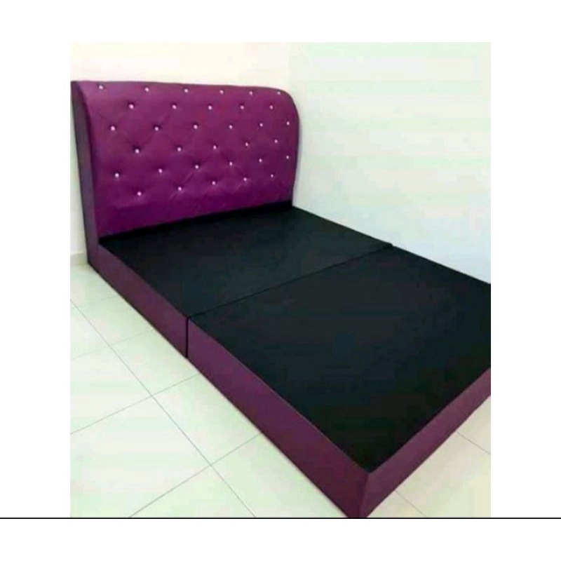 Katil divan pvc size single queen king | Shopee Malaysia
