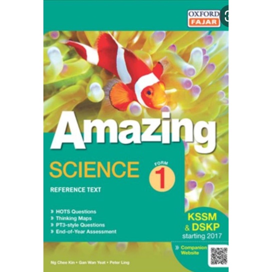 AMAZING SCIENCE FORM 1 REFERENCE BOOK ( OXFORD FAJAR ) | Shopee Malaysia