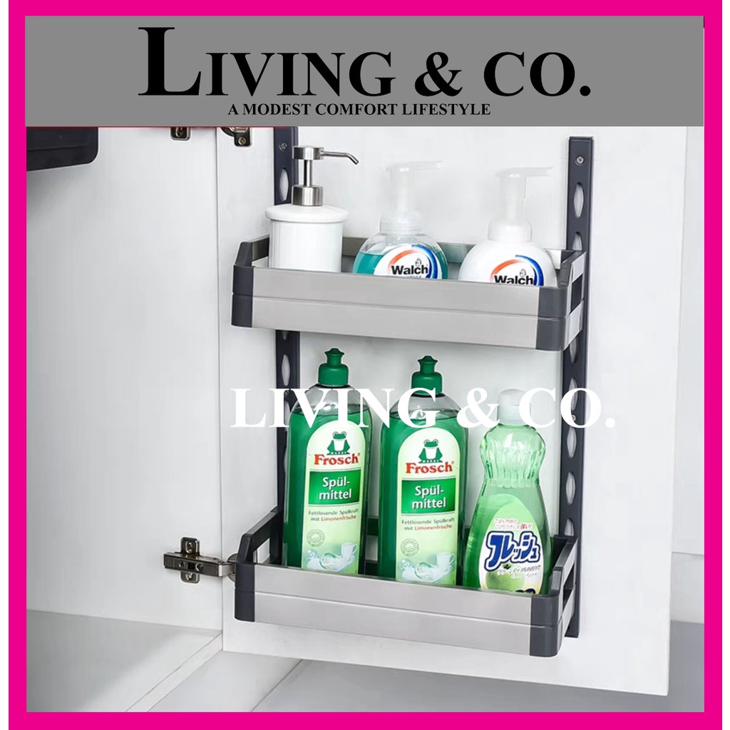 Kabinet Almari Pintu Sinki Rak Dapur/Kitchen Cabinet Door 2 Tier ...