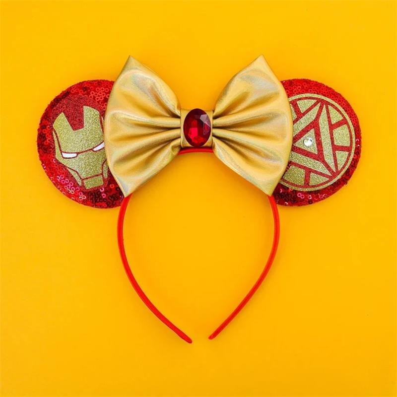 Avengers sequin headband cosplay hulk thor spiderman headgear superhero ...