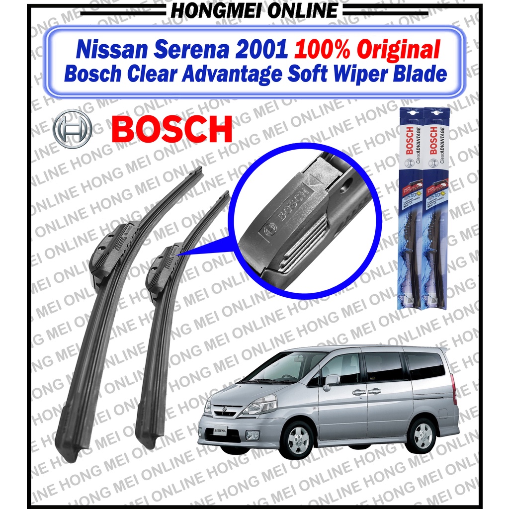 Nissan Serena 2001 Wiper Blade 14''+26'' (1 pair) | Shopee Malaysia
