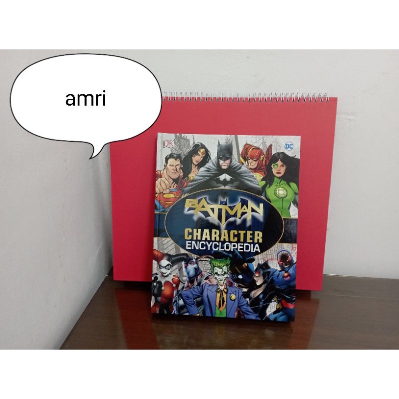 book dc batman character encyclopedia | Shopee Malaysia