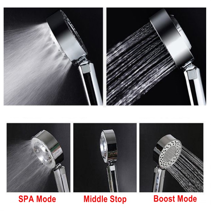 Shower Head High Pressure Bathroom Shower Sprayer Shower Water Saving ...