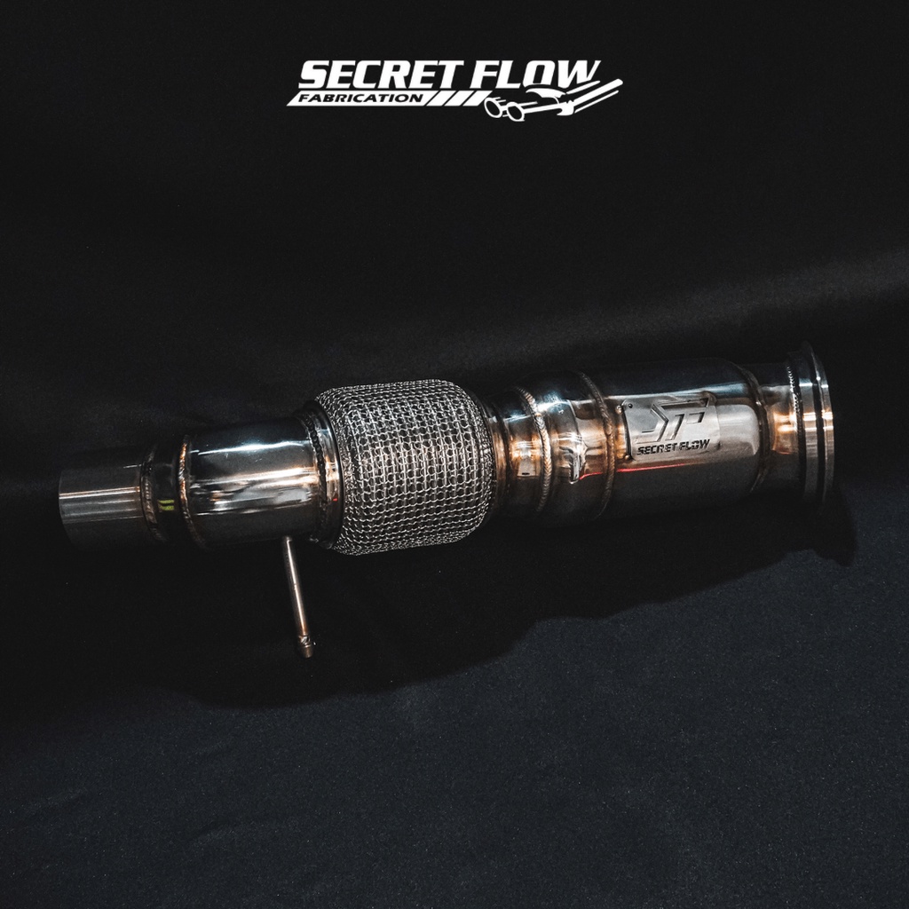 BMW 320i 328i 520i 528i F30 F10 N20 2.0T Secretflow 3.5" 200 Cell Catted Downpipe | Shopee Malaysia