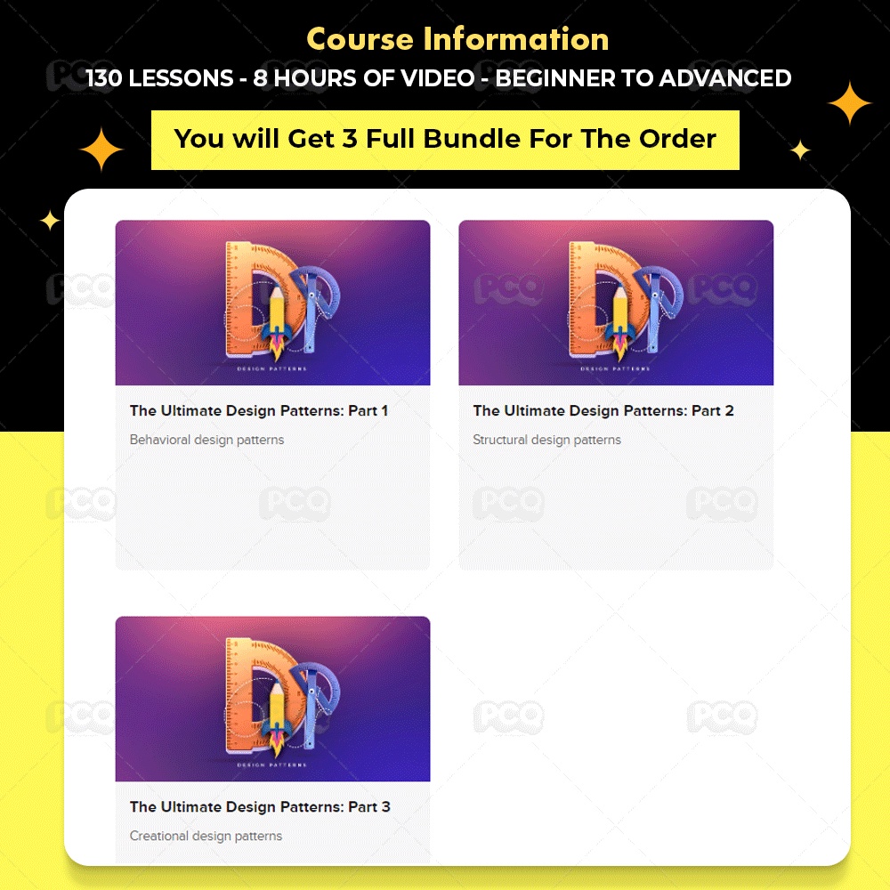 Code With Mosh Course The Ultimate Design Patterns Learn Design Patterns Design Patterns