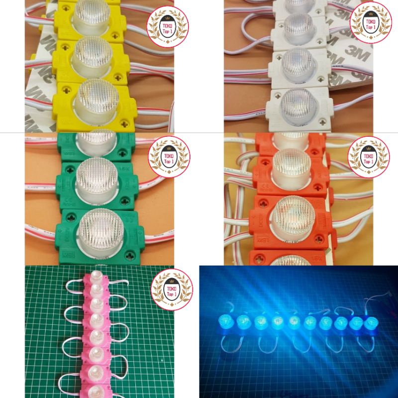 MATA Led LIGHT MODULE 1 EYE 12VOLT and 24VOLT 1.5 WATT WATERPROOF 1 EYE ...