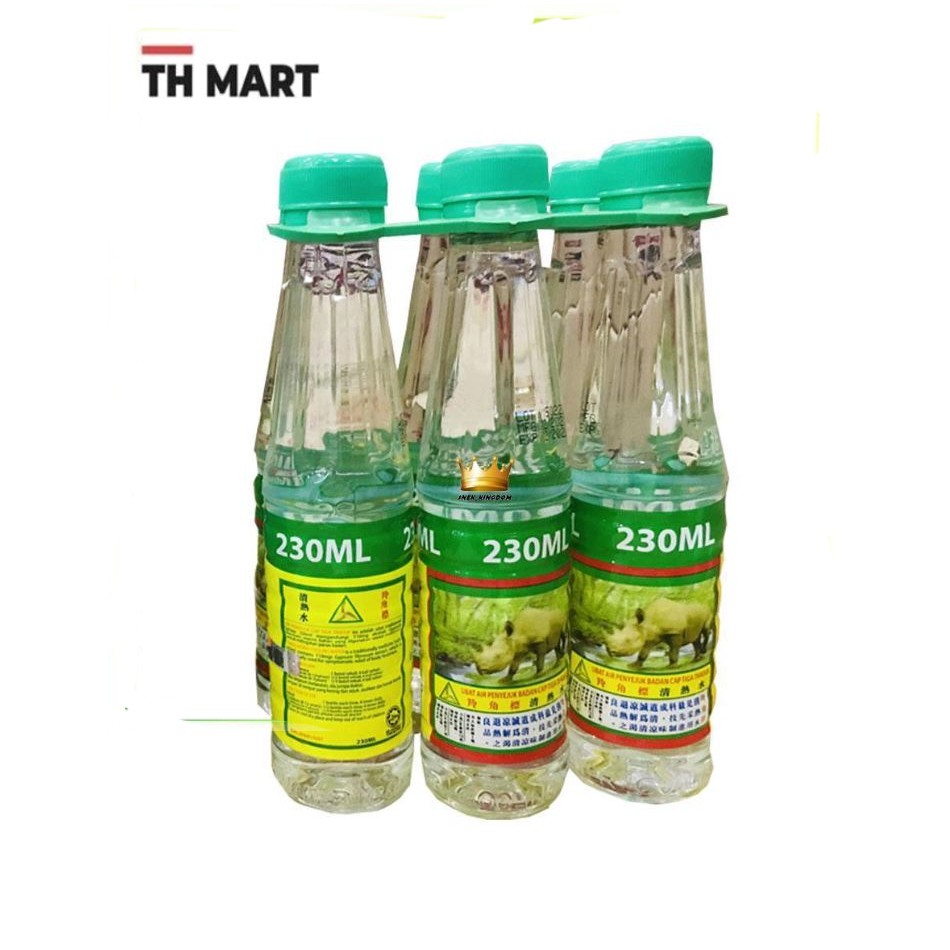 Three Horn Cooling Water (230ml x 6 Bottles) | Shopee Malaysia