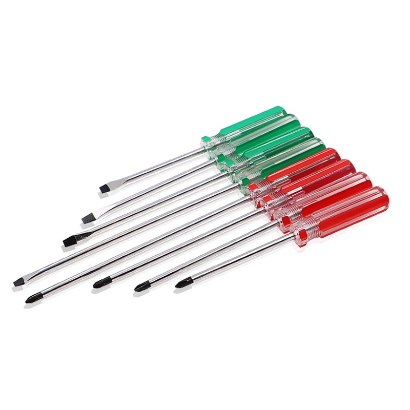 [Screwdriver] Color Handle Screwdriver Phillips Screwdriver Flat ...