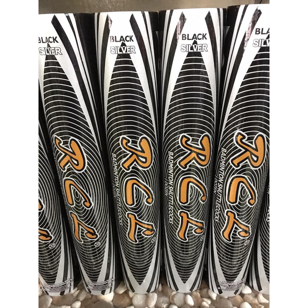 RCL Black Silver Badminton Shuttlecocks | Shopee Malaysia