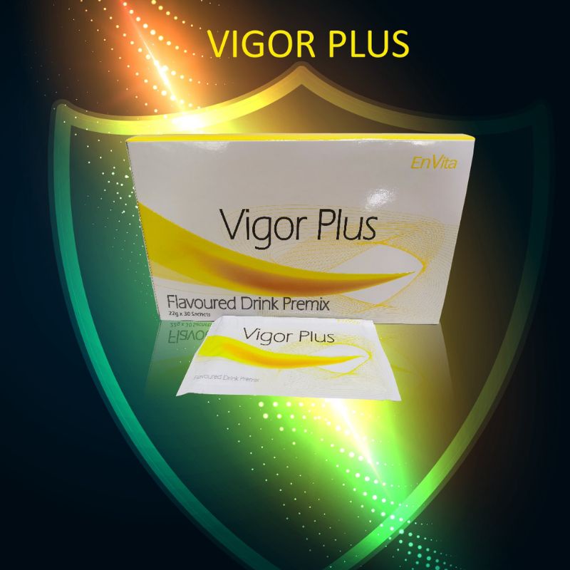 Ready stock* Vigor Plus - Flavoured drink premix (HALAL) 100%Authentic ...
