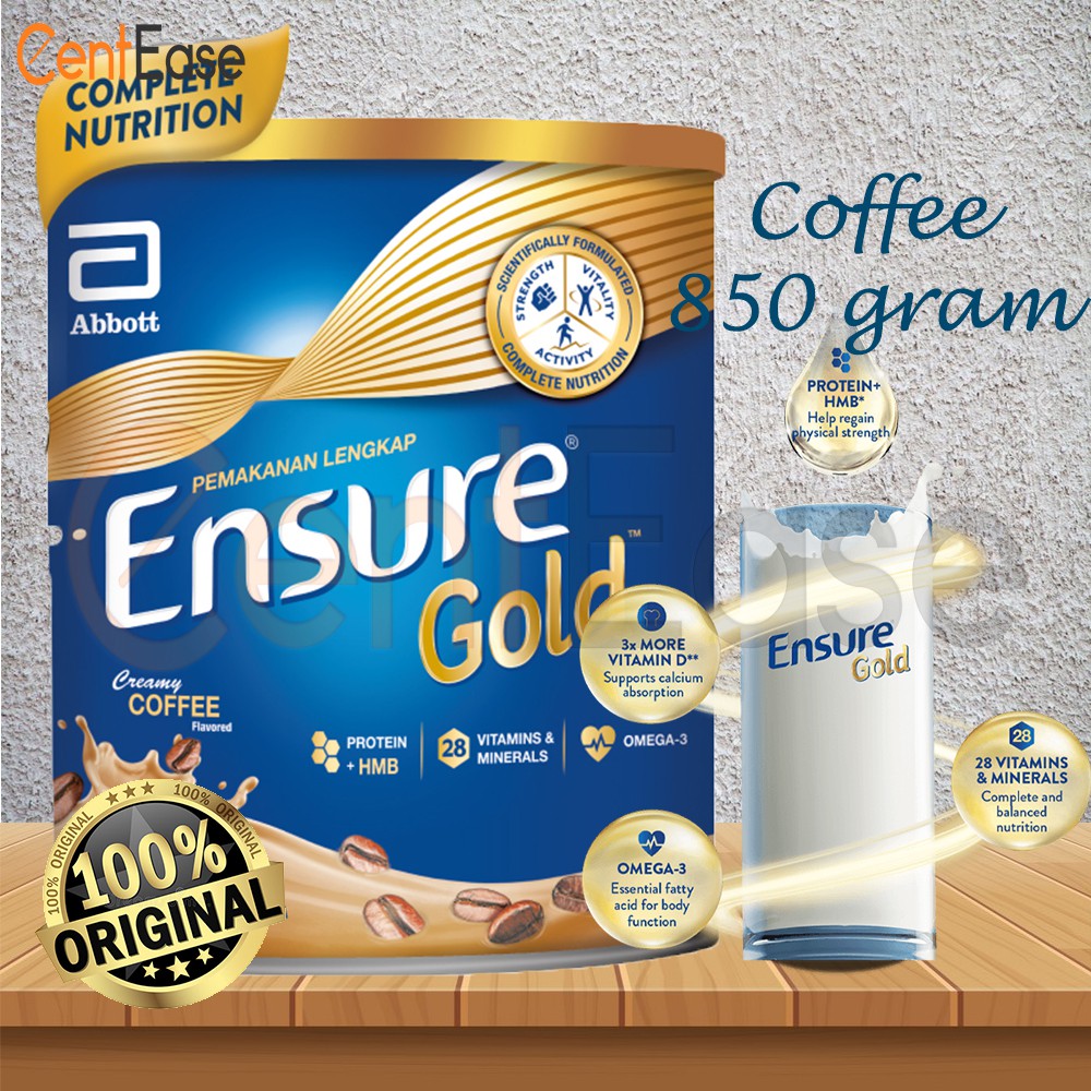 Ensure Gold Coffee 850g Adult Complete Nutrition | Powder | Shopee Malaysia