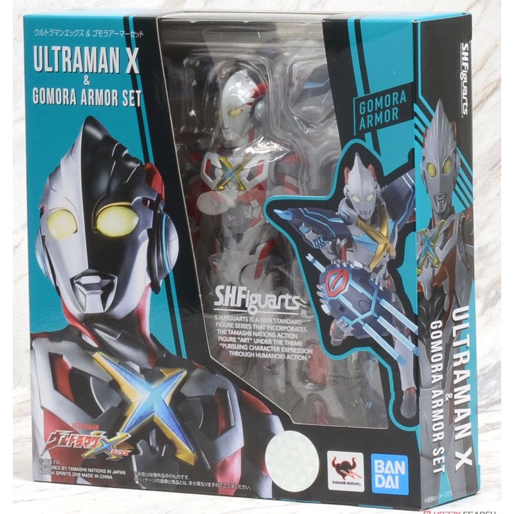 Bandai S.H.Figuarts Ultraman X & Gomora Armor Set (Completed) | Shopee ...