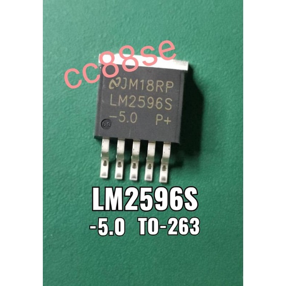 LM2596S - 5.0V LM2596 TO-263-5 SMD VOLTAGE REGULATOR IC | Shopee Malaysia