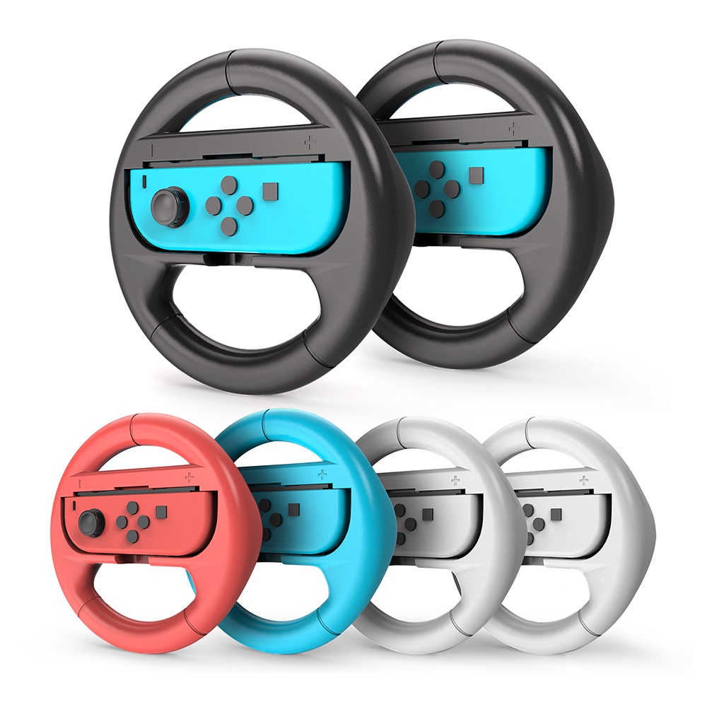 VGTIME Steering Wheel Gaming 2pcs Joy-Con Wheel For Nintendo Switch ...