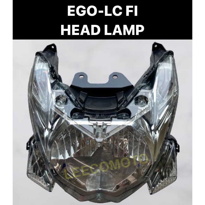 YAMAHA EGOLC Fi EGO LC Fi FUEL INJECTION FRONT HEAD LAMP ASSY LIGHT LAMPU BESAR DEPAN HEADLAMP ...