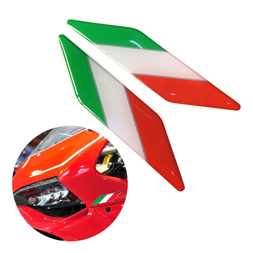 3D Motorcycle Decal Italy Stickers Replace Logo Sticker Case for ...