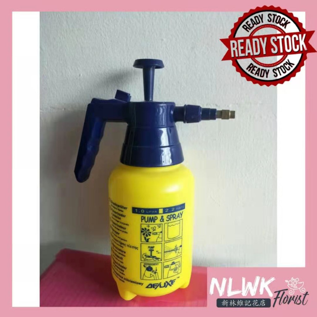 (ready stock) PRESSURE SPRAYER WATER PUMP/Penyembur Pam Baja Air Botol ...