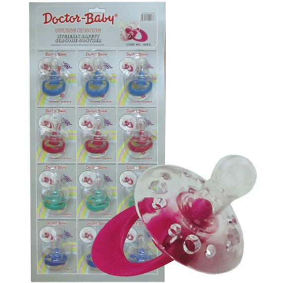 Doctor Baby Silicone Pacifier/Puting 602 C/O | Shopee Malaysia