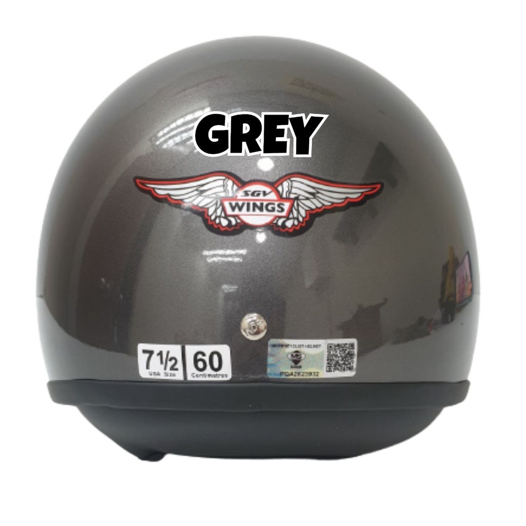 SGV Wings Half Helmet Motorcycle Original SIRIM Lulus With Cap/BKP ...