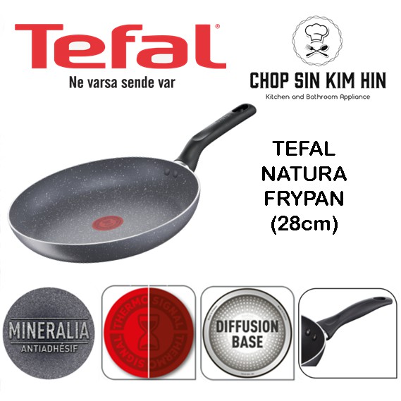 Tefal Natura Frypan 28cm Kitchenware | Shopee Malaysia