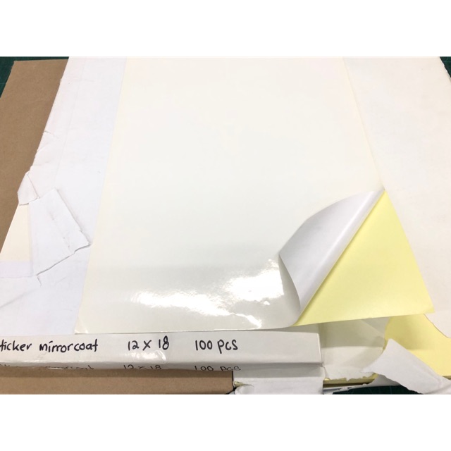 Mirrorcoat Sticker 12’x18’ Lelong 3 Pack! | Shopee Malaysia