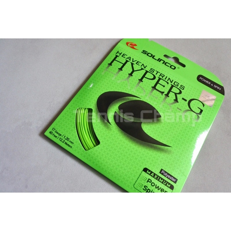 Solinco Hyper-G Power Spin Tennis Racket String/Tennis Racket String ...