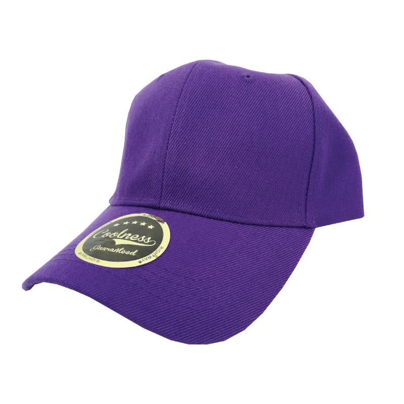 RIGHTWAY Adult Premium Thick Plain Acrylic Twill Baseball Cap H6 ...