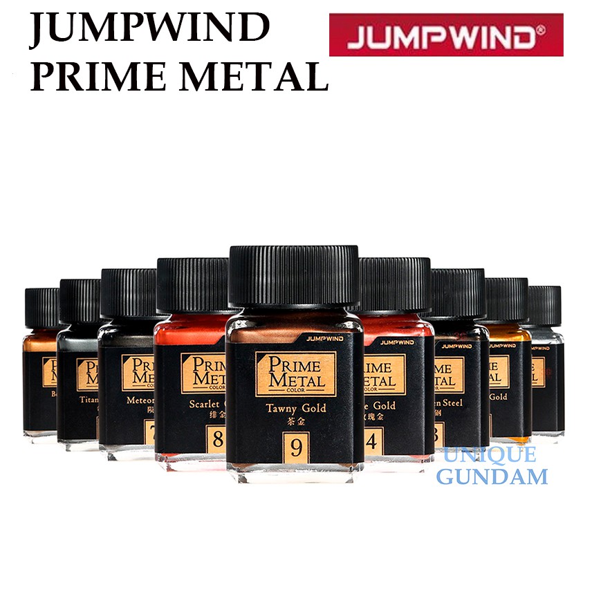 [JUMPWIND] PRIME METAL LACQUER COLOR SERIES MOIDEL KITS TOOLS | Shopee ...