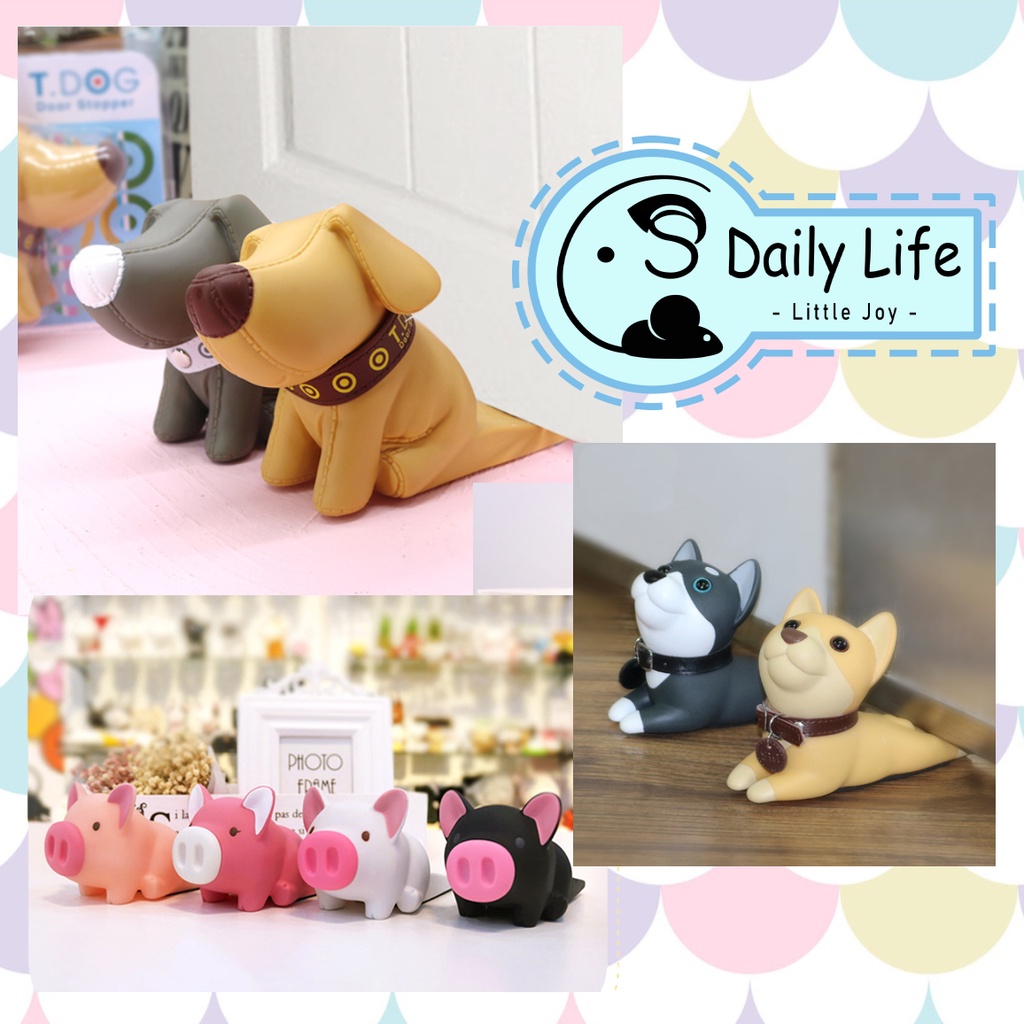 【Malaysia in Stock】Cute Doggi Door Stopper_Animal Dog Puppy Door ...