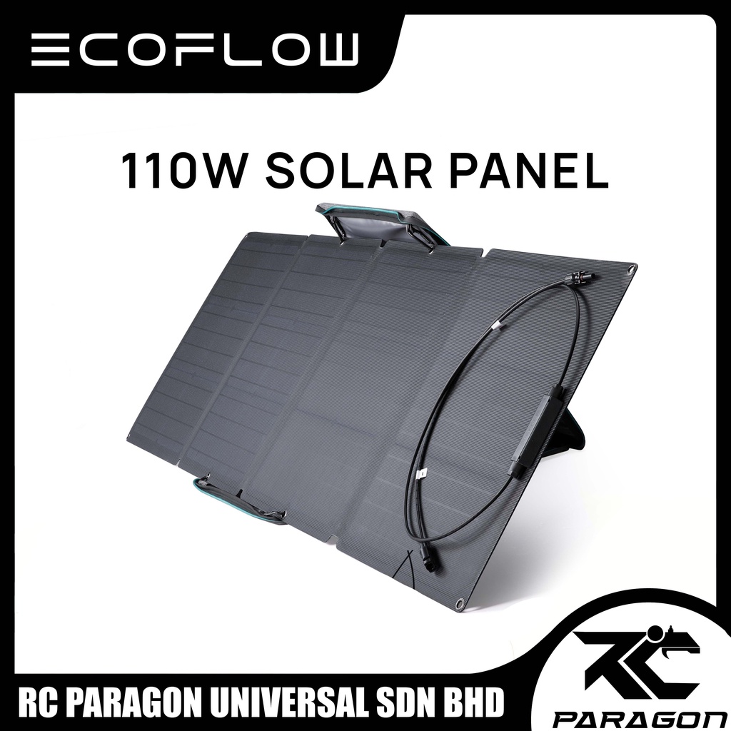 EcoFlow 110W Solar Panel Kit for Power Station Supply Foldable Charger ...