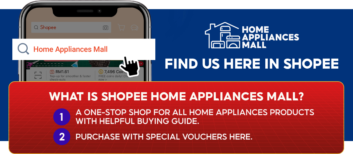 Shopee Home Appliances Mall | Up To 60% Off + 50% Off Seller Vouchers ...