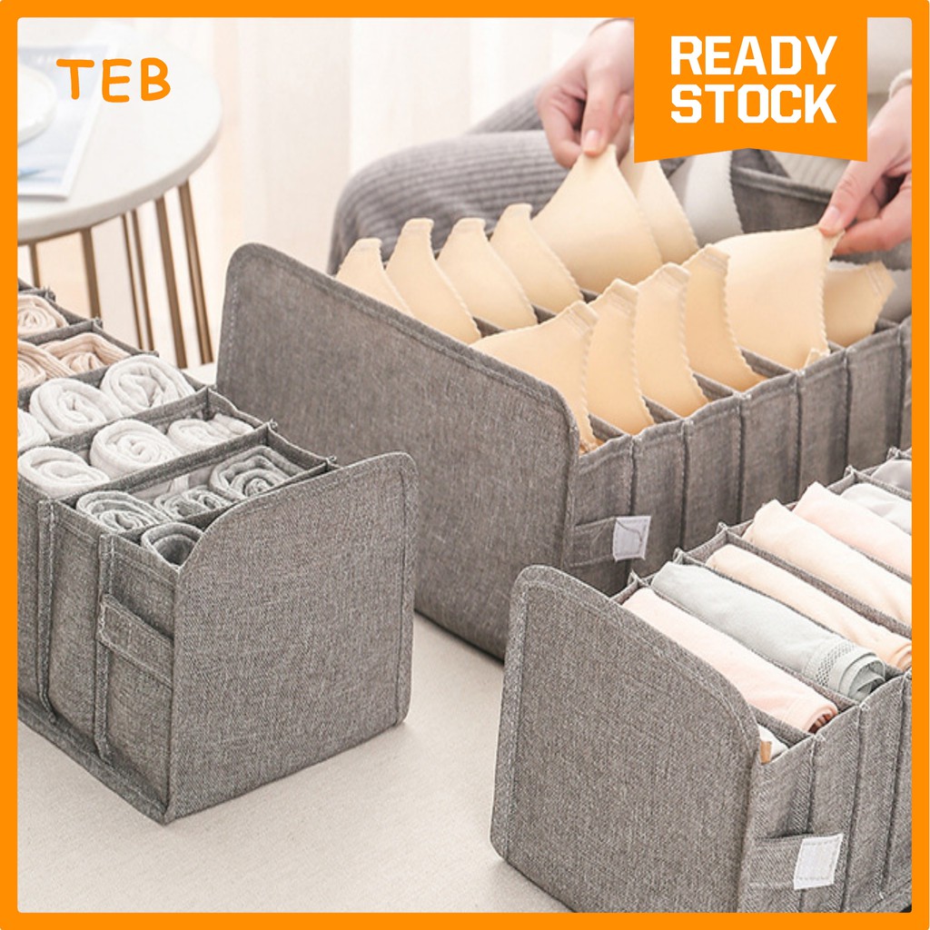 7,11 Slot Set Penganjur Laci Pakaian Dalam Stokin | Underwear Drawer ...