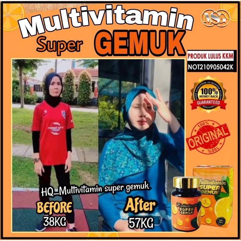 multivitamin gemuk vitamin super gemuk ubat gemuk multivitamin gemuk ...