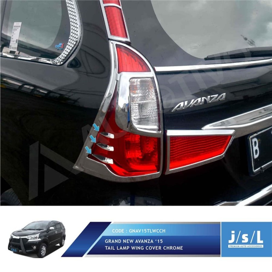 Rear Light Wing Grand All New Avanza 2015 2016 2017 Tail Lamp Wing ...