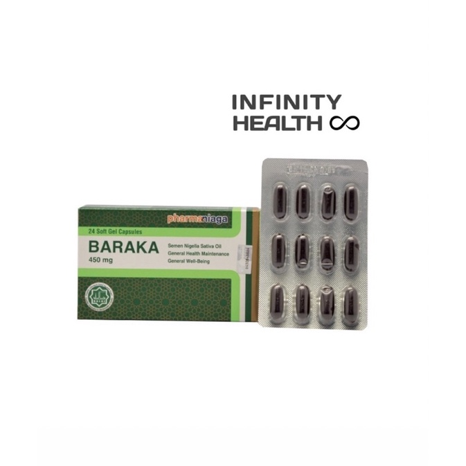 Pharmaniaga Baraka [habbatus sauda][450mg][24s][exp 11/23] | Shopee ...