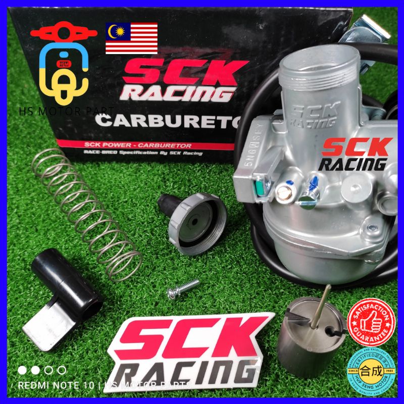 Sck Racing W125 Carburetor Karborator Racing Kapcai - 24mm | Shopee ...