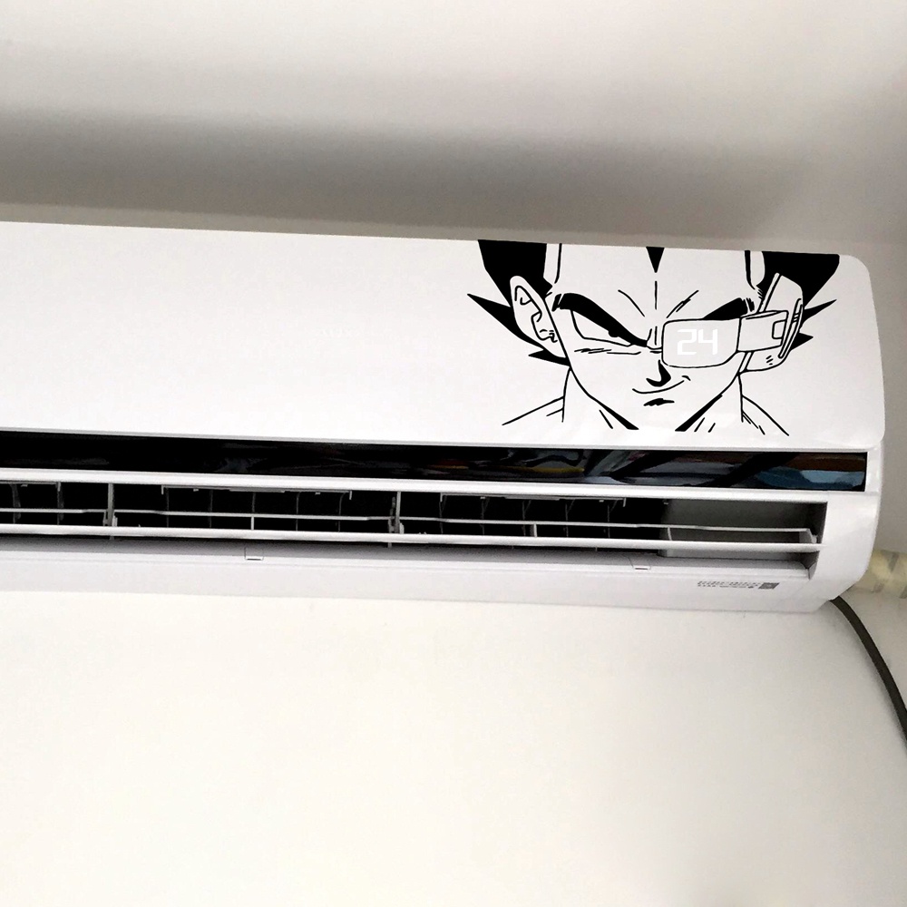 Cartoon Dragon Ball Air Conditioning Stickers Wallpaper For Bedroom Air ...
