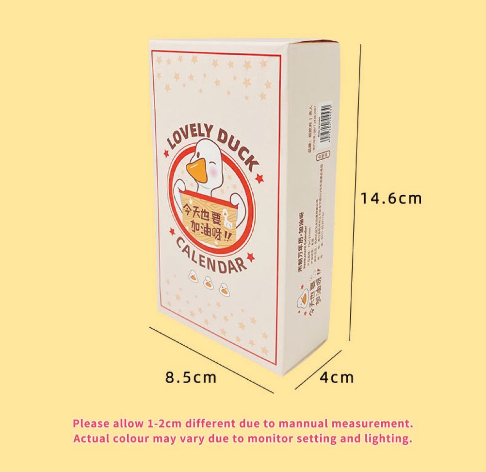 2025 Calendar Wooden Calender Cute Nordic Style Calendar Desk Calendar ...