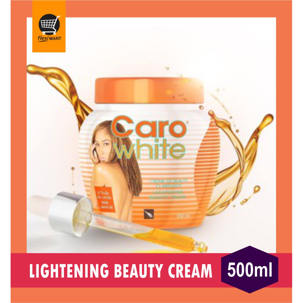 Caro White Lightening Beauty Cream With Carrot Oil 500 ml | Shopee Malaysia