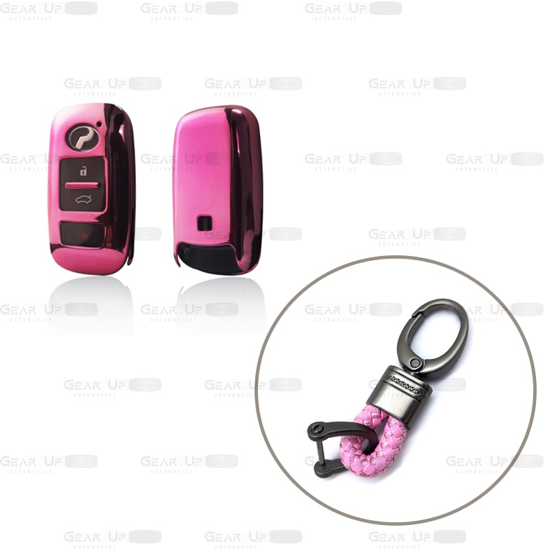 [𝗧𝗣𝗨 𝗖𝗛𝗥𝗢𝗠𝗘] PERODUA NEW ALZA BARU 2022 2023 Key Cover Sarung Kunci Car ...