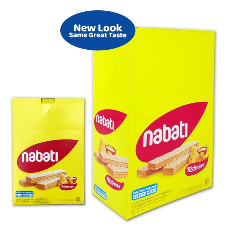 7g x 20pcs Nabati Cream Wafer [ Richeese Cheese / Richoco Chocolate ] | Shopee Malaysia