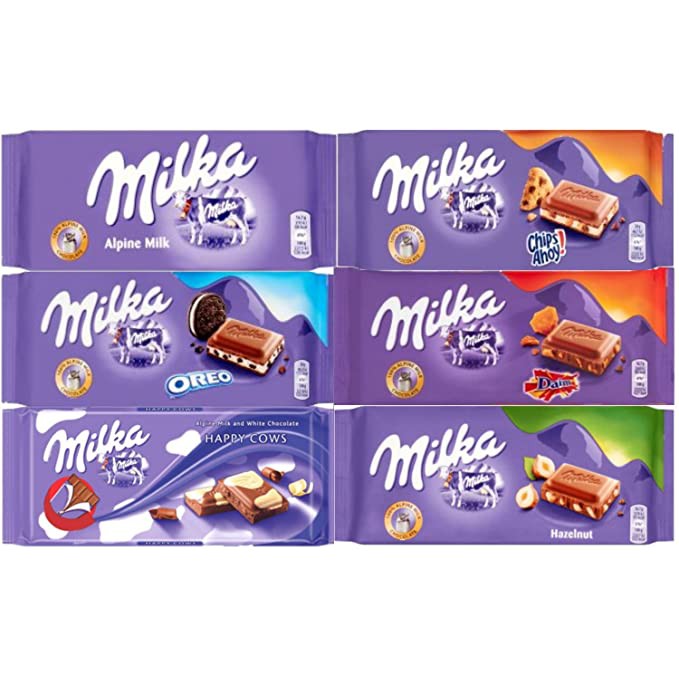 Milka Chocolate Bar 100G | Shopee Malaysia