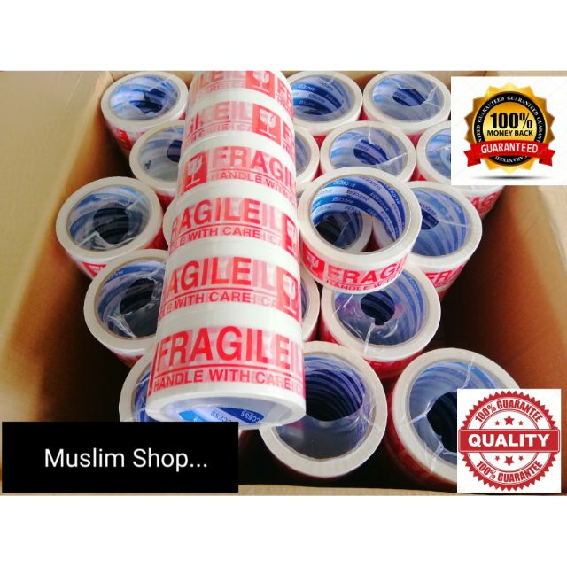 FRAGILE OPP TAPE (SUCCESS) 50Mic X 48mm X 50M 🔥READY STOCK🔥 | Shopee ...
