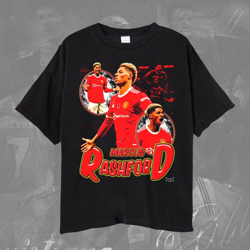 England Manchester United Marcus Rashford T-shirt/Vintage Wash Marcus ...