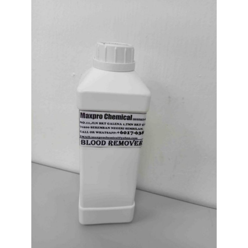 MAXPRO BLOOD REMOVER 1LT (TREATMENT WASH CHEMICAL) | Shopee Malaysia